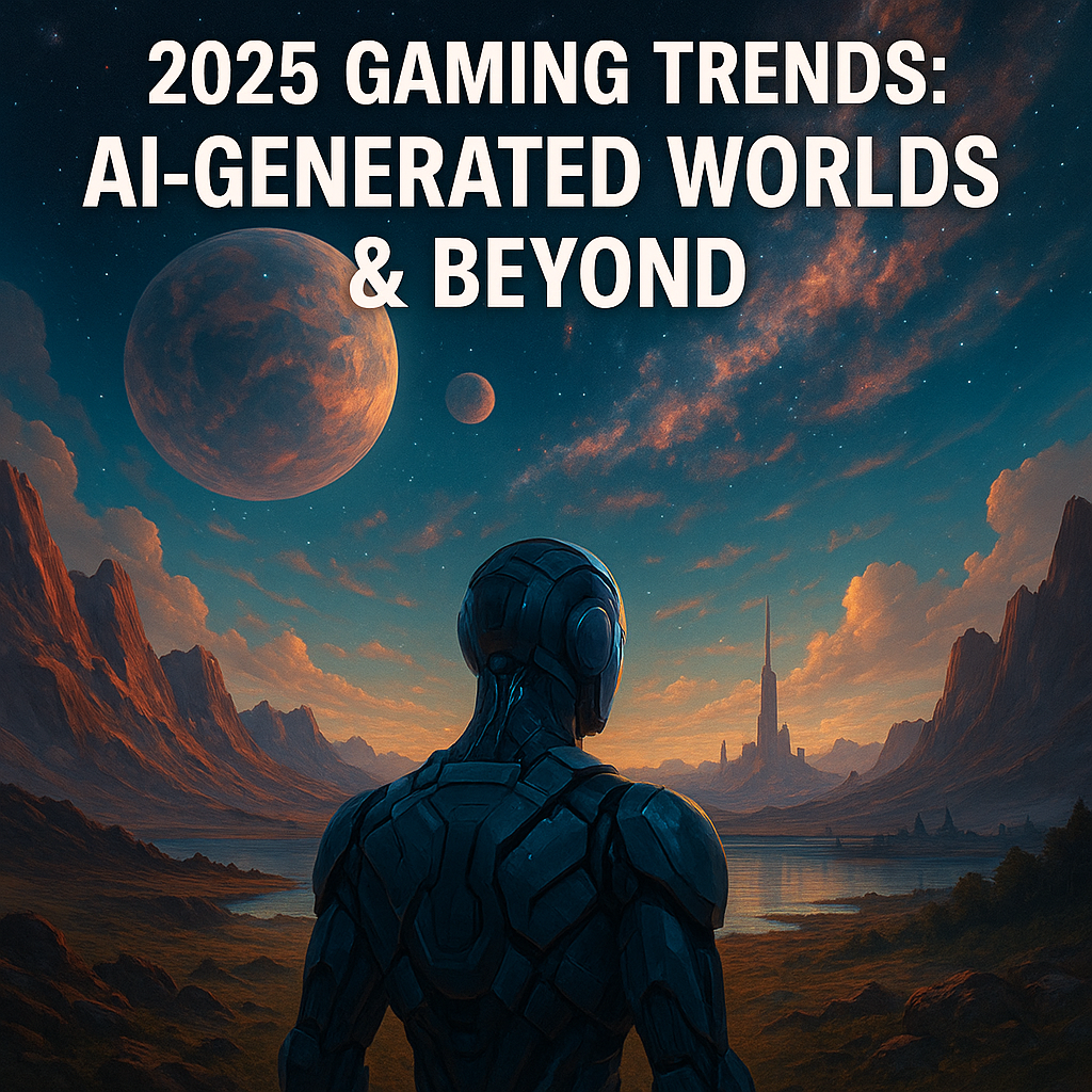 2025 Gaming Trends: AI-Generated Worlds, Smart NPCs & More